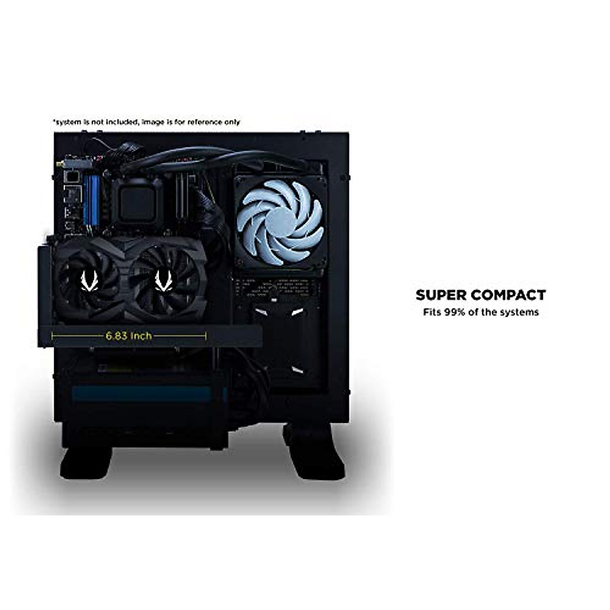ZOTAC GeForce GTX 1660 Super 6GB GDDR6 192-bit Gaming Graphics Card, Super Compact, ZT-T16620F-10L