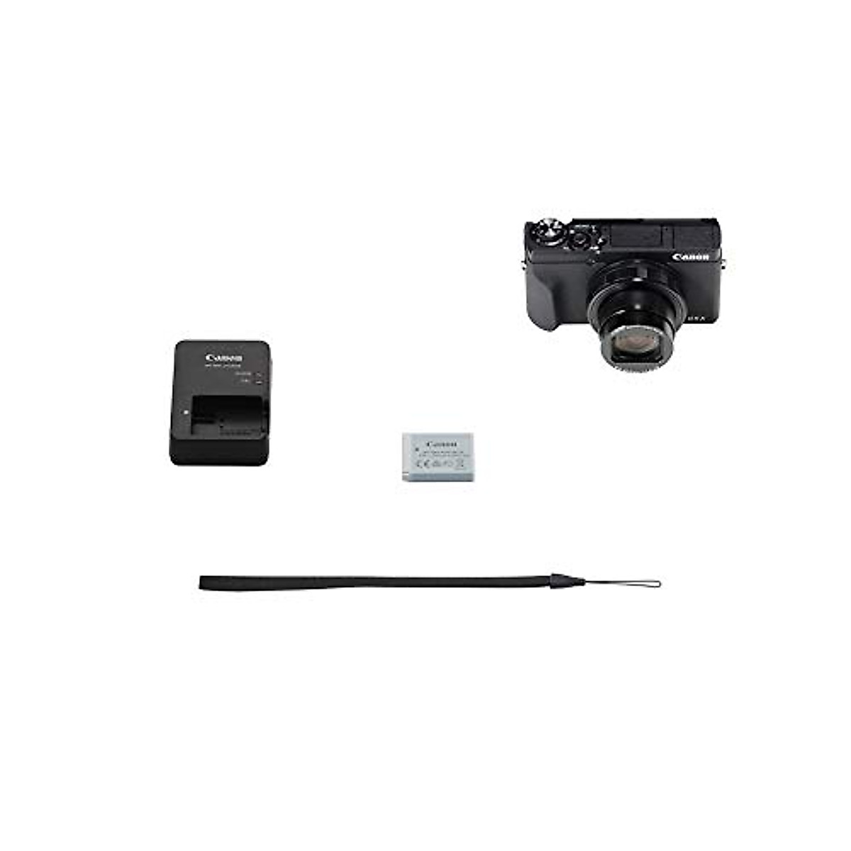 Canon PowerShot G5 X Mark II Digital Camera w/ 1 Inch Sensor, Wi-Fi & NFC Enabled, Black (3070C001)