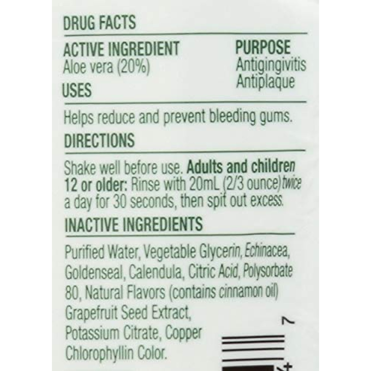 Natural Dentist Anti Gingivitis Rinse Healthy Gums Peppermint Twist, 2 Ounce