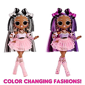 L.O.L. Surprise! LOL Surprise OMG Sunshine Color Change Switches Fashion Doll with Color Changing Hair and Fashions and Multiple Surprises and Fabulous Accessories – Great Gift for Kids Ages 4+