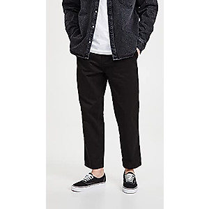 Carhartt WIP Men's Abbott Pants, Black, 34