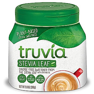 Truvia Original Calorie-Free Sweetener from the Stevia Leaf Spoonable (9.8 Ounce Stevia Jar)