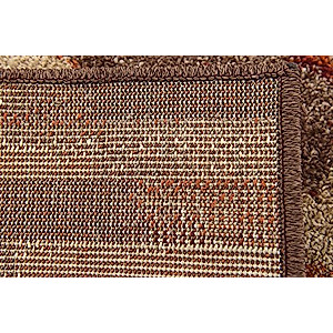 Unique Loom Autumn Collection Area Rug - Wheat (2' x 3' 1" Rectangle, Multi/ Beige)