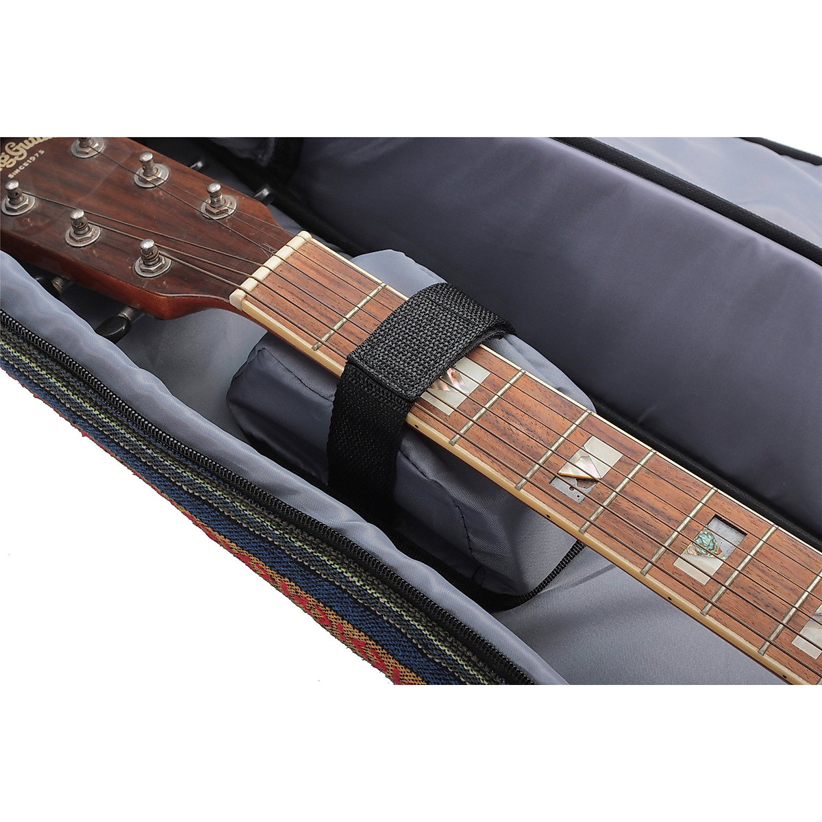 Glenmi Bohemian Acoustic Guitar Case for Girls,Soft Foam Padded 40 41 Inch Guitar Gig Bag Backpack with Neck Protector Pillow Pad,Dual Shoulder Strap&pocket …