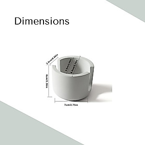 Selegna Diatomaceous Earth Sponge Holder - Drying Rack, Absorbent Stone Kitchen Sink Organizer, Beige (Small)