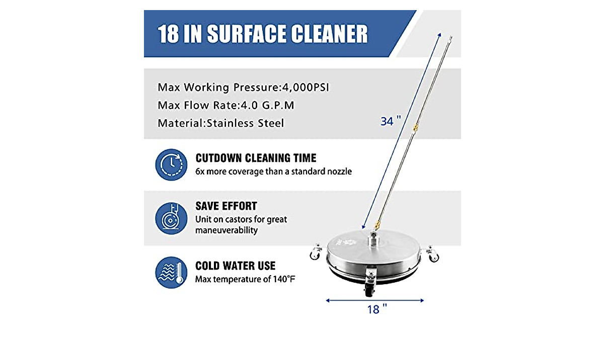 Buy JANZ 18" Surface Cleaner - High Performance & Durable