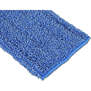Bulk 18" Absorbent Microfiber Wet Mop Pad | Wholesale Professional Microfiber Mop Pad Refills | Case Quantity (72 Count)