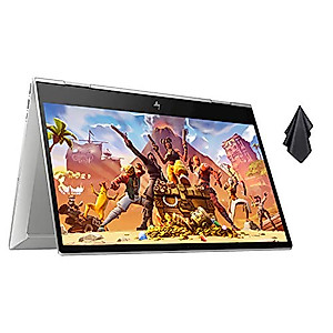 2021 Newest HP Envy x360 2-in-1 Laptop, 15.6" FHD Touchscreen, Intel Core i5-10210U Processor, 32GB RAM, 1TB SSD, Fingerprint Reader, Backlit Keyboard, USB 3.1, HDMI, Webcam, Win 10 + Oydisen Cloth
