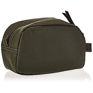 Timberland Men's Toiletry Bag Canvas Travel Kit Organizer, Olive, One Size