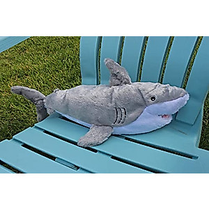 Warm Pals Microwavable Lavender Scented Plush Toy Weighted Stuffed Animal - Samuel Shark
