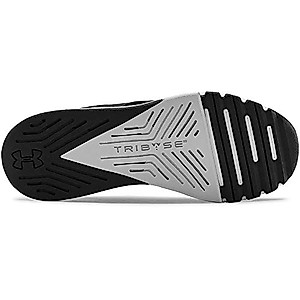 Under Armour Women's TriBase Edge Trainer Athletic Shoe, Black (001)/Halo Gray, 8.5 M US