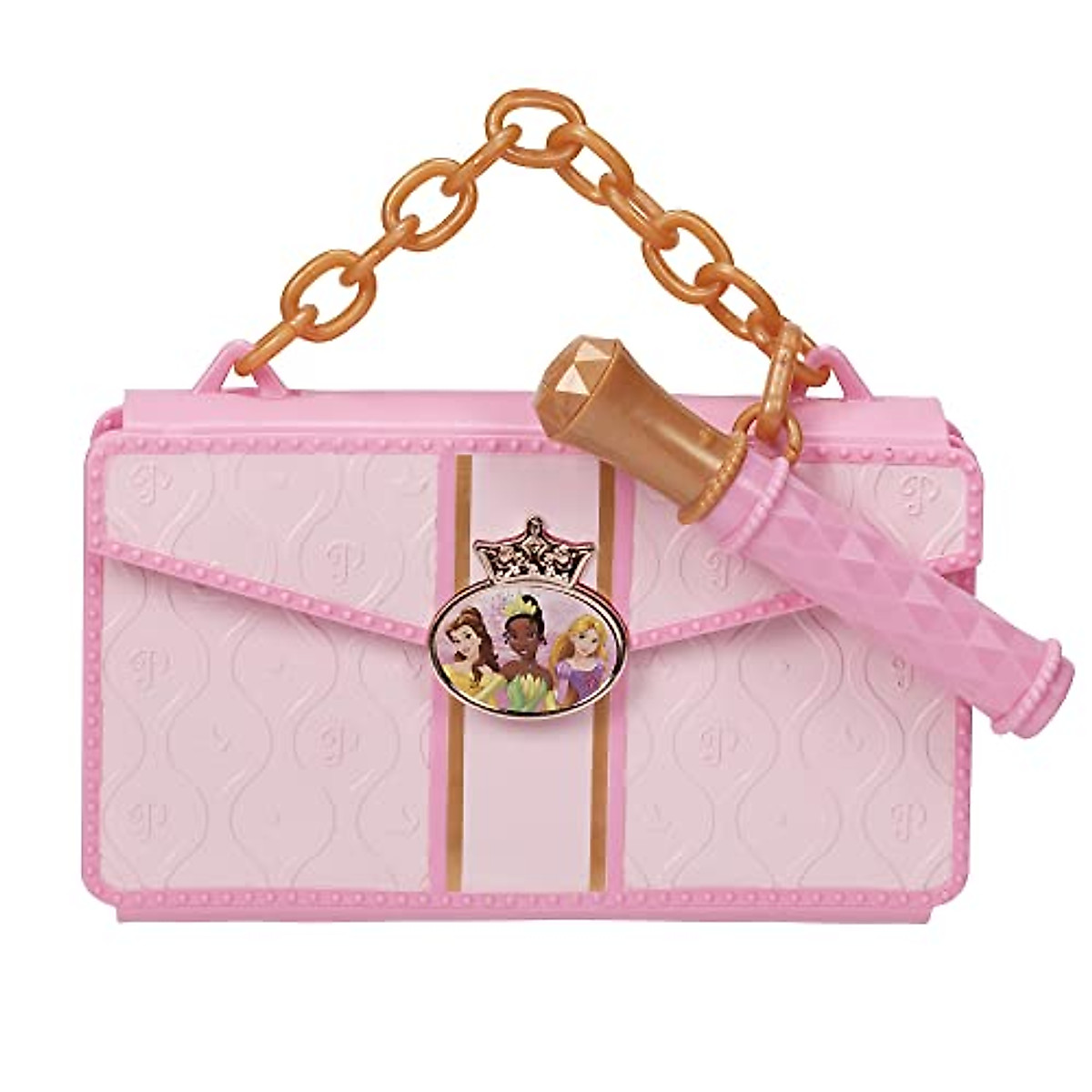 Disney Princess Style Collection Phone Includes 1 Play Phone, 1 Clutch Case, 1 Play Lip Gloss with Lid and 2 Play Credit Cards