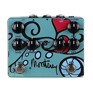 Keeley Monterey Rotary Fuzz Vibe Effects Pedal, Multi (KMont)