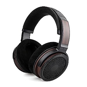 Linsoul HarmonicDyne Zeus Elite Wired Over-Ear Headphone, Flagship 50mm Suspension Diaphragm Open Back Headset, with 2 Custom IEM Cable for Audiophile Musician (Zeus Elite)