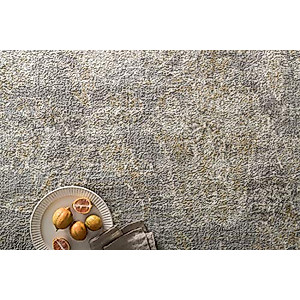 Loloi Torrance Rug, Slate & Sea 7'-10" x 10'-10" Area Rug – Bold Pattern Design Accent Rugs for Living Room, Bedroom, Entryway & Hallway, No Shed High Traffic Area Home Decor Rug
