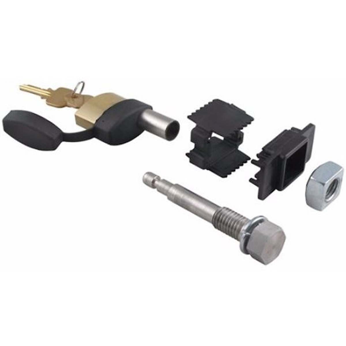 Softride Quiet Ride Locking Tightening Hitch Pin; Anti-Rattle for Receiver Hitches, Bike Racks, or Boat Trailers; Silence the "clanking" noise that occurs while towing (25219)