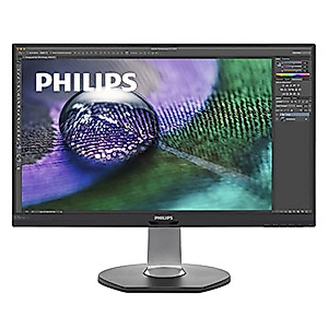 Philips Brilliance 272P7VUBNB 27" Monitor, 4K UHD IPS, 122% sRGB, USB-C Connectivity and Hub, Powersensor, Height Adjustable, 4Yr Advance Replacement