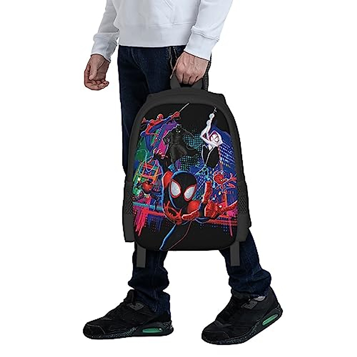 LVTFCO Spider Cartoon Backpack Travel Backpack Superhero Backpack Bags For Men Women