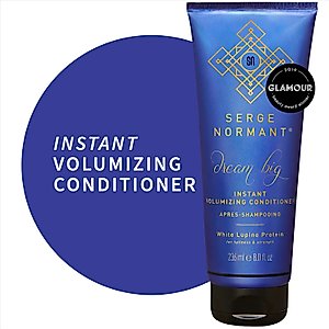 Serge Normant Dream Big Instant Volumizing Conditioner for Women and Men, Volume Conditioner, Hair Products, Moisturizing Conditioner, Detangler, Nourishing for Dry or Frizzy Hair, 8 fl oz