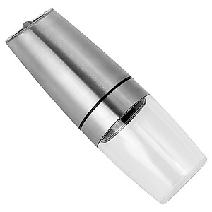 Electric Pepper Mill and Salt Grinder Automatic Stainless Steel Gravity Induction Grinding Cumin Spices Machine Kitchen Tool