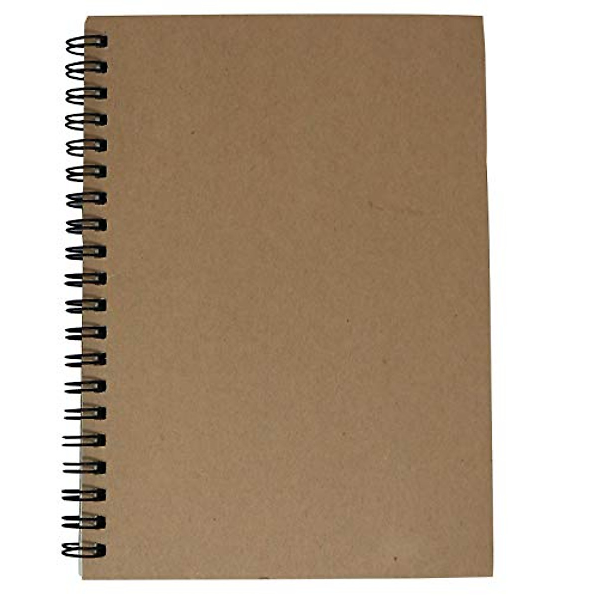 Notepads with Kraft Paper Covers (5 x 7 with Inside Flap Pocket 3-Pack, 60 sheets per notepad)