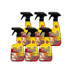 Enforcer Flea & Tick Spray for Dogs & Cats - 16 oz (Case of 6) - EFT166 - Kills and Repels: Fleas, Ticks and Lice