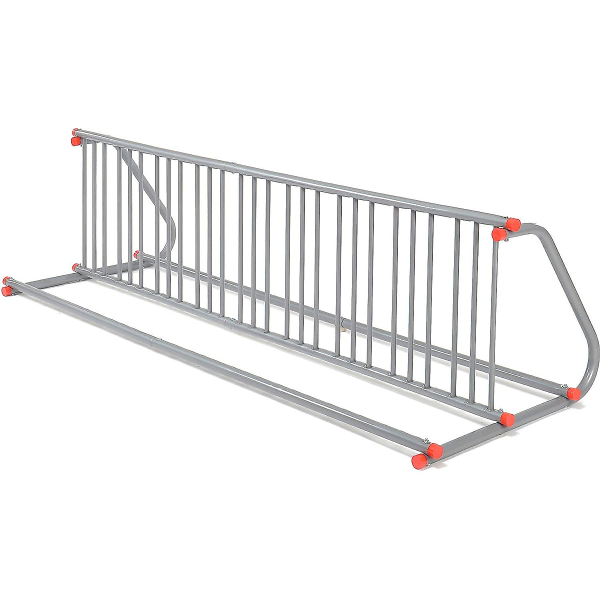 Global Industrial 111" L Grid Bike Rack, Double Sided, 18-Bike Capacity, Powder Coated Steel