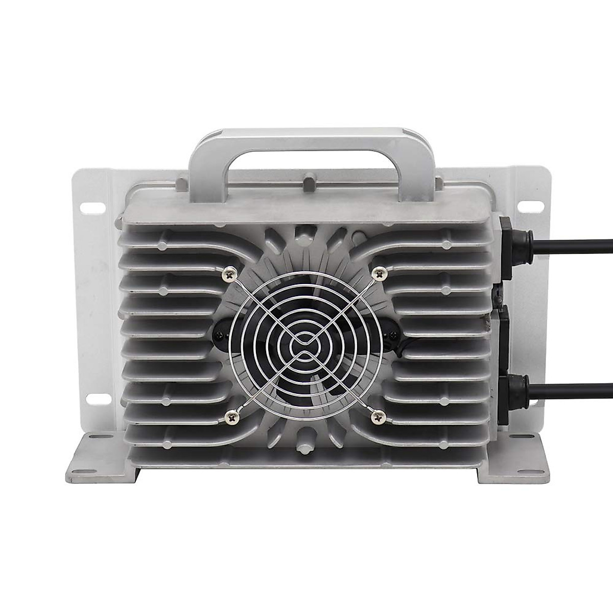 Abakoo 48V 15A Golf Cart Battery Charger for 48 Volt Ez-Go EZgo RXV/TXT with RXV Plug 3 Prong Connector, Waterproof IP68, Doesn't Fit OBC