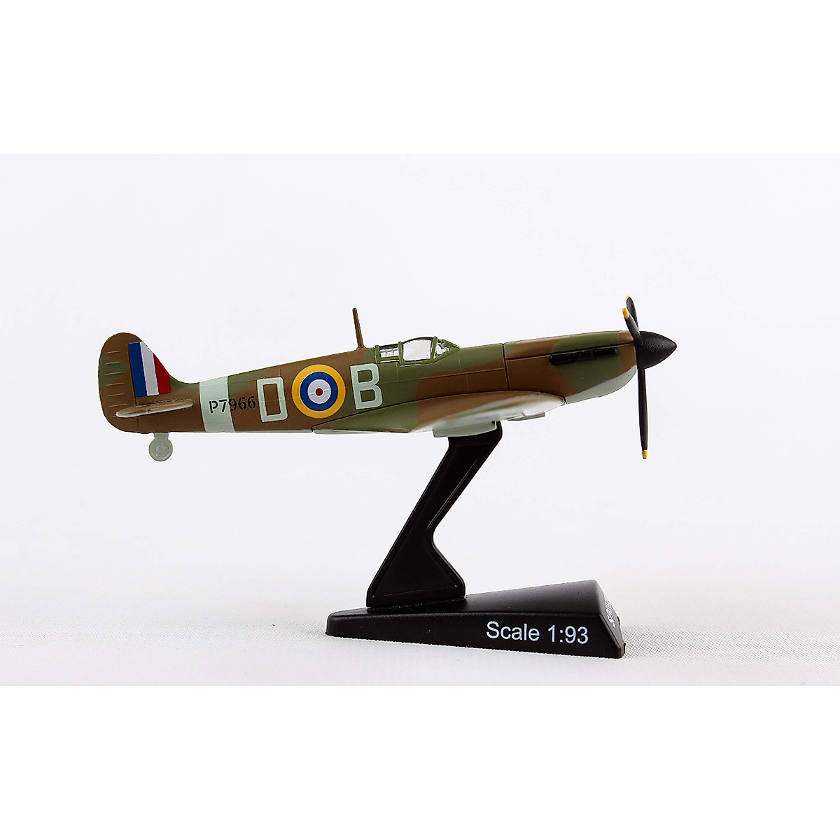 Daron Postage Stamp RAF Spitfire Mkii Battle of Britain Vehicle (1/93 Scale) , Brown