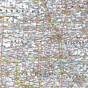 National Geographic United States Wall Map - Classic - Laminated (Poster Size: 36 x 24 in) (National Geographic Reference Map)