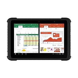 Vanquisher 10-inch Field Tablet Portable Computer Windows 10 Pro for Enterprise Mobile Work, 4G LTE, GPS, Ruggedized for The Field