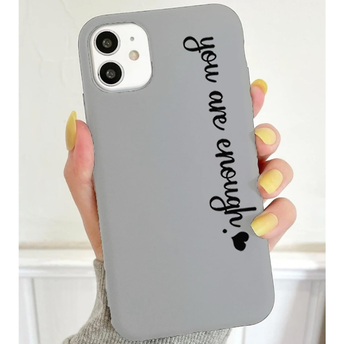 3x You Are Enough Rearview Mirror Decal,Vinyl Car Decals For Women,Vanity Mirror Stickers,Girl Car Decal Gifts,Car Window Decal,Car Mirror Sticker,Car Window Decal, Self Affirmations Decal