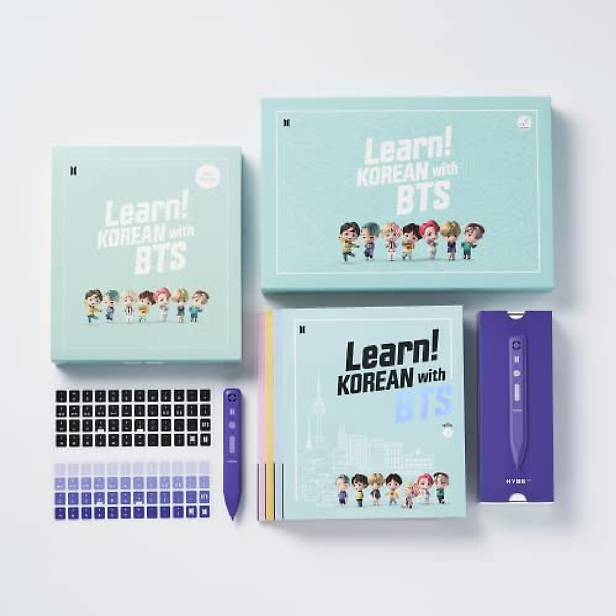 Learn Korean with BTS New Book Package (for Amazon) 1~4 : Korean Learning Book for Beginners/How to Learn Korean/colloquial Korean/Learn Korean for Beginners