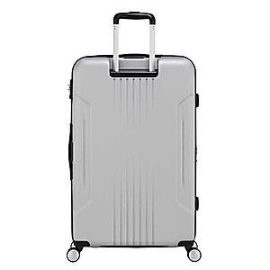 AMERICAN TOURISTER Unisex_Adult Koffer & Trolleys, Silver, L (78 cm-120 L)
