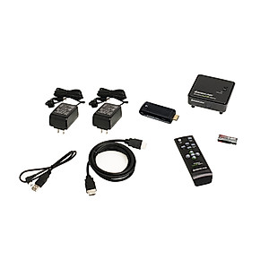 IOGEAR HDMI Wireless Transmitter & Receiver - Full HD 1080p - Up To 30ft - 5.1 Digital Audio - Plug & Play - Wirelessly Connect Laptop - Game Console - HDTV - Projector - GWHD11