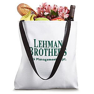 Lehman Brothers Risk Management Department Tote Bag
