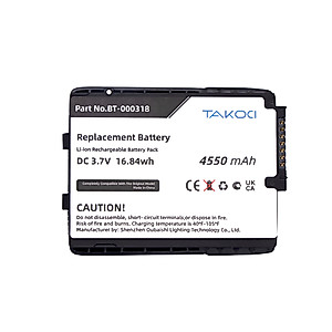 (10PCS) Replacement BT-000318 82-171249-01 82-171249-02 Battery for Zebra Symbol TC70 TC75 Series Barcode Scanner,fits Part No.BTRY-TC70X-46MA1-01 BTRY-TC7X-46MA2 4620mAh