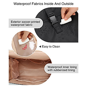 Relavel Hanging Toiletry Bag for Women and Men, Small Travel Bag for Girls Compact Size with Multiple Compartments Waterproof Travel Kit Wash Bag Makeup Storage Organizer Gym Shower Bag Black