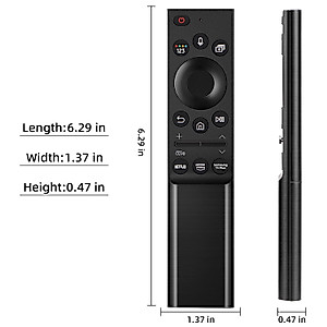 2022 New BN59-01357A Voice Remote Control Replacement for Samsung Smart Bluetooth The Frame QLED 4K 8K Smart TV QLED Series Q60A Q70A Q80A QN85A QN90A QN800A QN900A Sub BN59-01357B BN59-01357C
