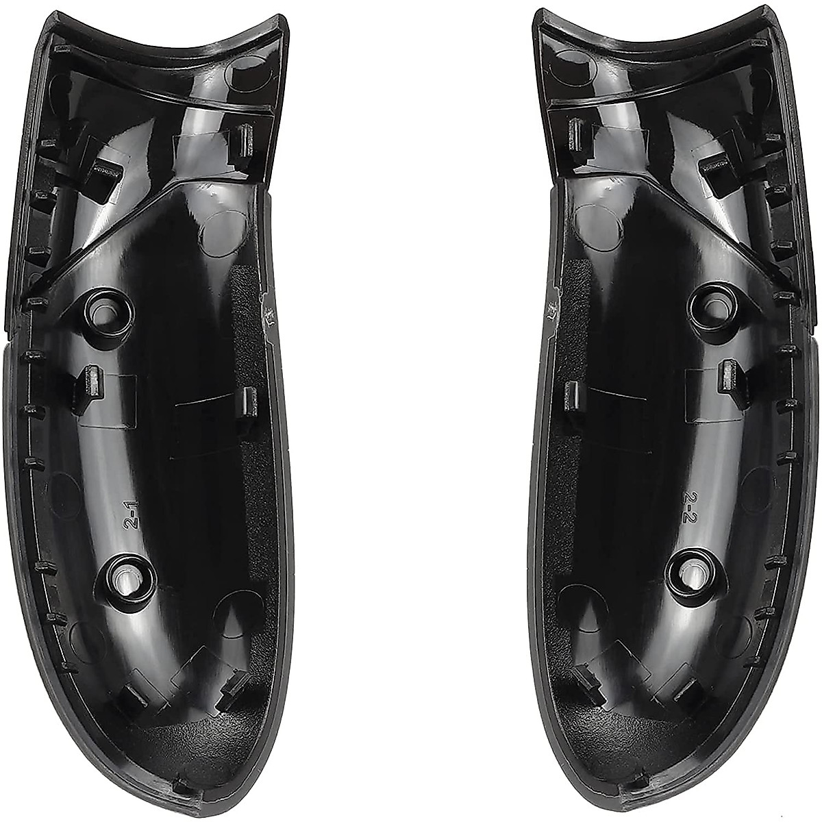 AQIDAP Controller Grips Non-Slip Side Rails Grips Back Replacement Rear Handle Panels Kits Rubberized Right Left Side Rails for Xbox One Elite Controller (Model 1698)