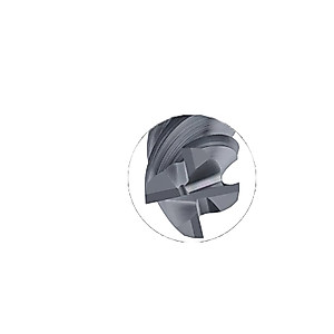 LIHAOPING Carbide Square Nose End Mill 5/32'' Shank 4 Flute HRC70 Tungsten Steel Diamond Coated CNC Milling Cutter for Machining Graphite