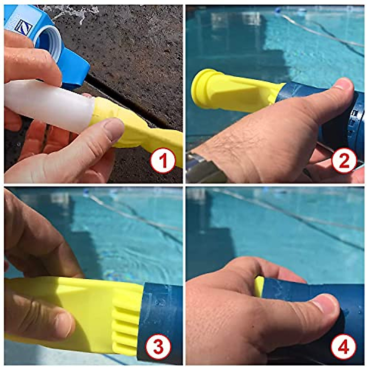 Funmit W69698 Pool Cleaner Diaphragm with W81600 Rataining Ring Long-Life Replacement for Zodiac Baracuda G3 G4 (4 Pack)