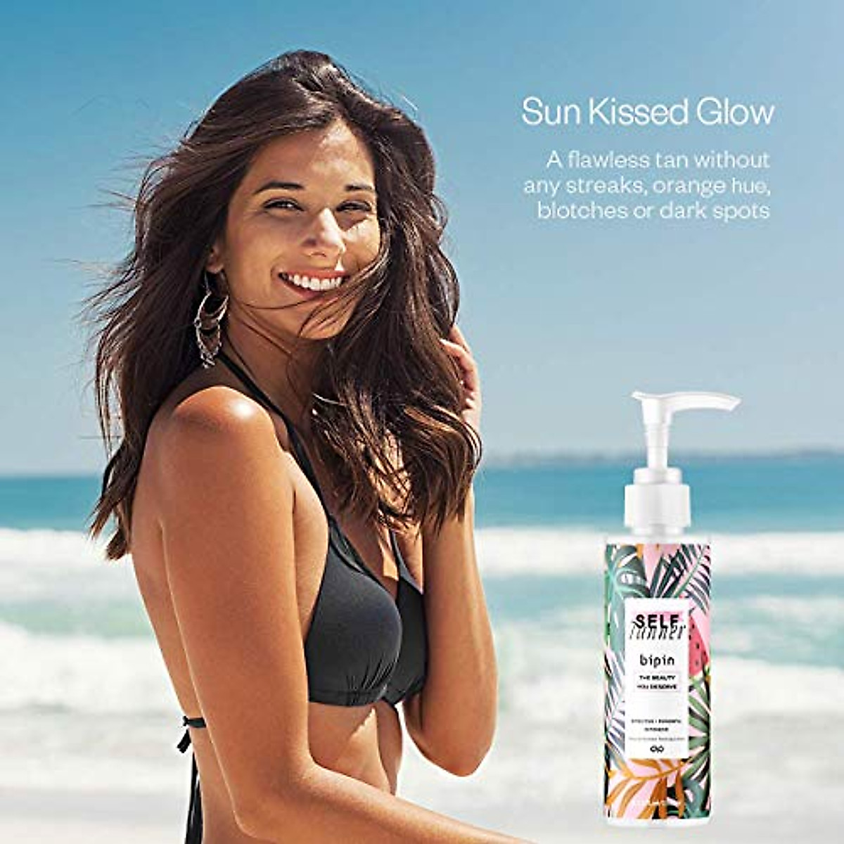 Self Tanner and Tanning Mitt - with Natural & Special Ingredients, Sunless Self Tanning Lotion for Quick Sunless Tanning, Bronze (5.12 FL OZ, Pack 2)