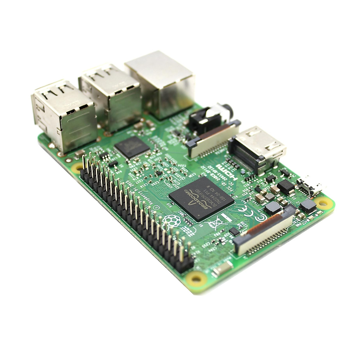 DIGISHUO Raspberry Pi 3 Model B Board 1G Ram 400MHz Wireless LAN and Bluetooth 3B+ Version (Raspberry Pi 3B Module)