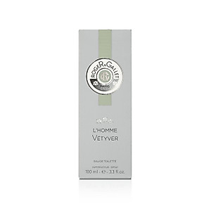 L'Homme Vetyver by Roger & Gallet for Men 3.3 oz Eau de Toilette Spray