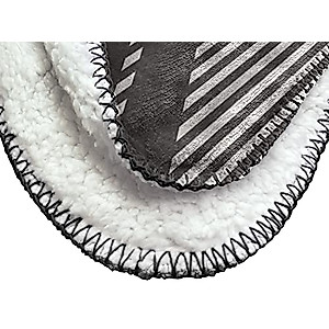 Northwest Yellowstone Silk Touch Sherpa Throw Blanket with Storage Strap Handle, 60" x 70", Dutton Plaid