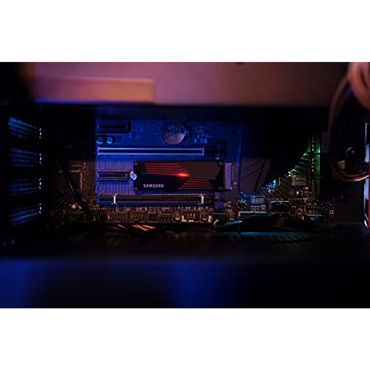SAMSUNG 990 PRO w/ Heatsink SSD 2TB PCIe 4.0 M.2 Internal Solid State Hard Drive, Fastest Speed for Gaming, Heat Control, Direct Storage and Memory Expansion, Compatible w/ Playstation5, MZ-V9P2T0CW