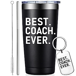 Grifarny Coach Gifts for Men - Best Coach Ever Gifts - Coach Appreciation Gifts - Basketball, Soccer, Football, Baseball, Gymnastics, Dance, Swim, Cheer Coach Gift - Coach Tumbler Cup 20oz