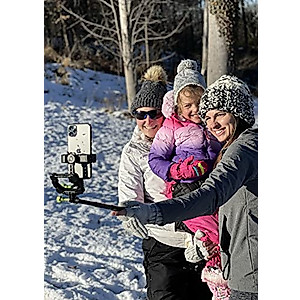 SNAP Phone Adapter Plus – GoPro Style Mount Attachment for Any Phone Compatible with Apple iPhone, Samsung Galaxy, Google Pixel, Nokia, HTC
