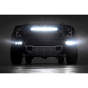 Rough Country 30" Black Series LED Grille Kit for 2017-2020 Ford Raptor - 70702